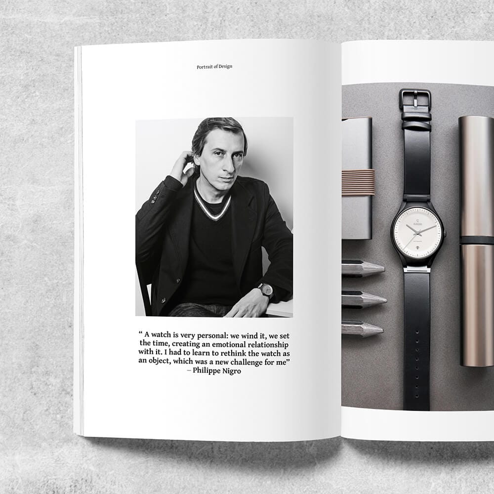 Silver Lining: Rado X French Designer Philippe Nigro - Men's Folio