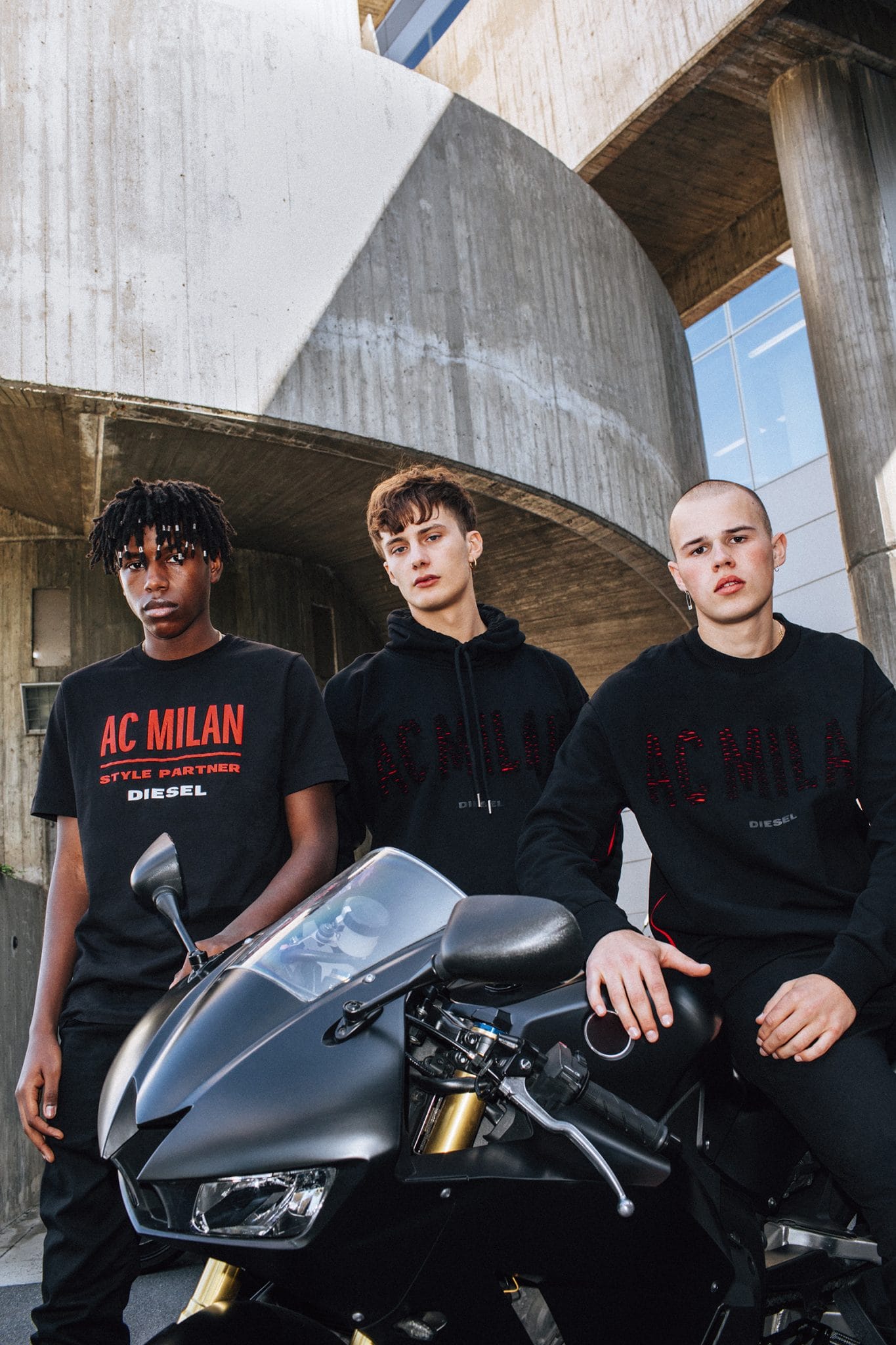 Diesel's Capsule Collection with AC Milan - Men's Folio
