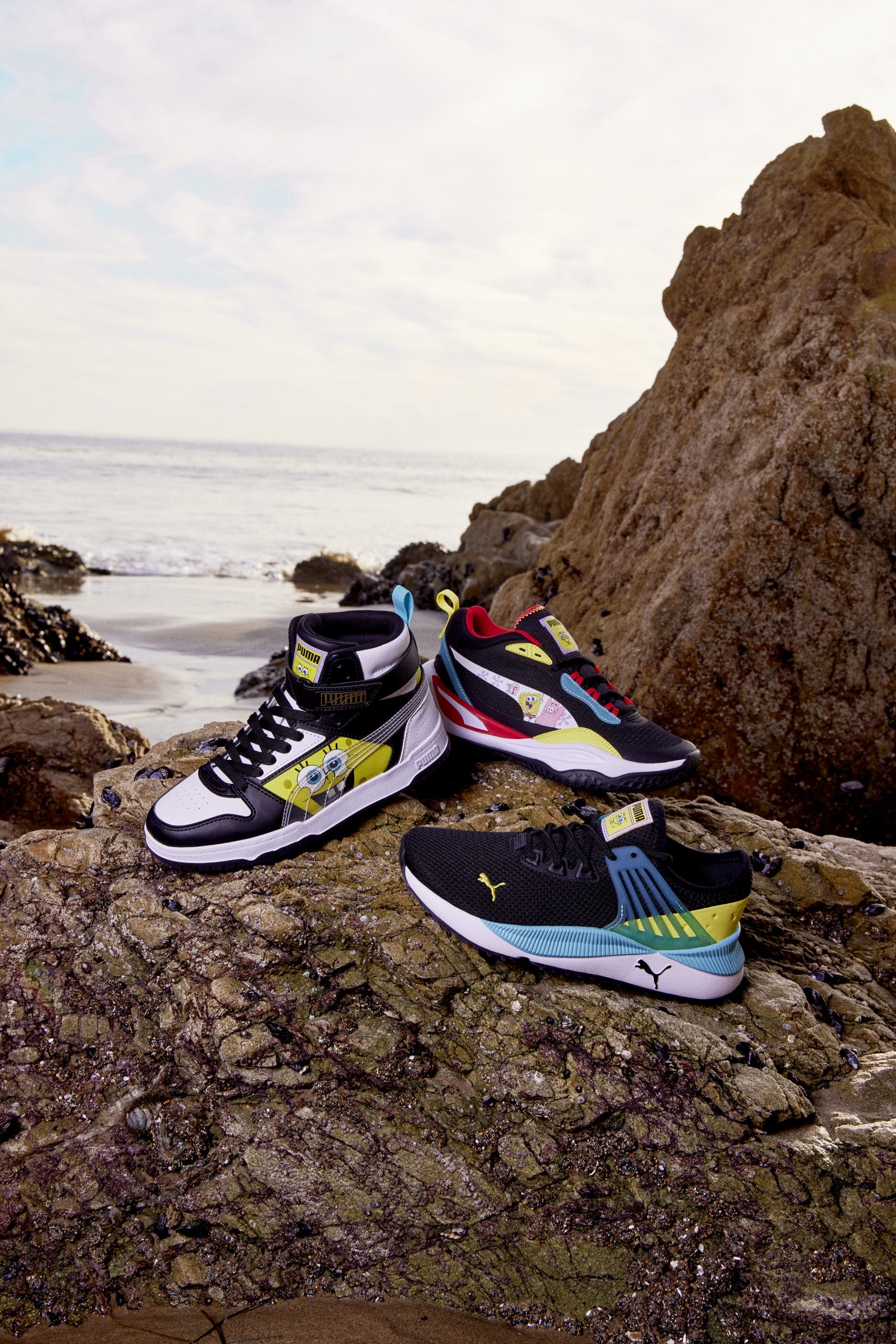 Puma Gets Playful With New SpongeBob SquarePants Collaboration - Men's ...