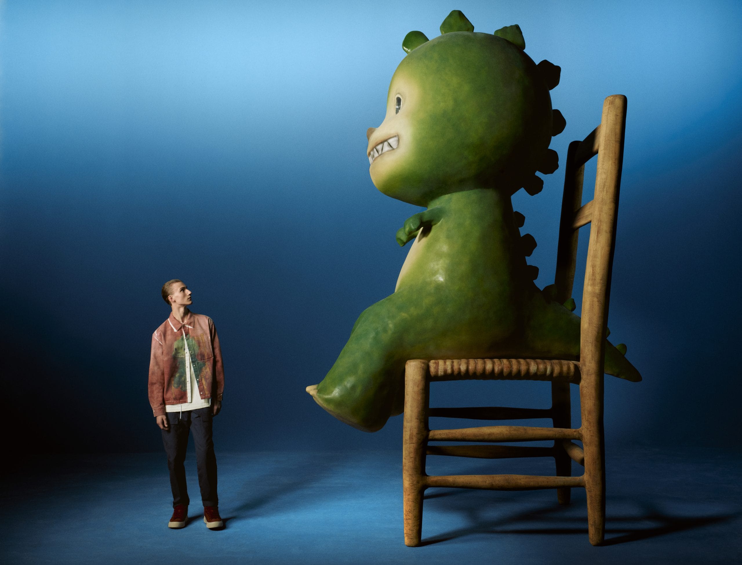 A Little Green Monster Fronts Dior and Otani Workshop's A Little Green Monster Fronts Dior and Otani Workshop's